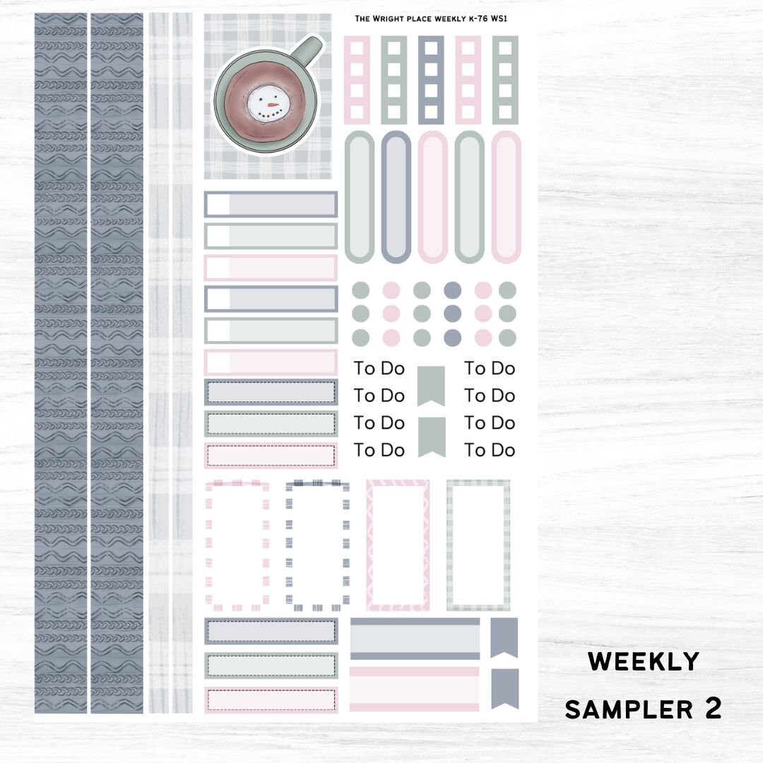 Kit 74 Add Ons Planner Stickers Icons Script - Etsy