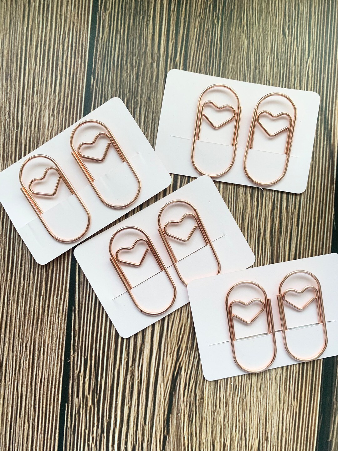 Hearts and Starts Paper Clips Planner Accessories Paper Clips - Etsy