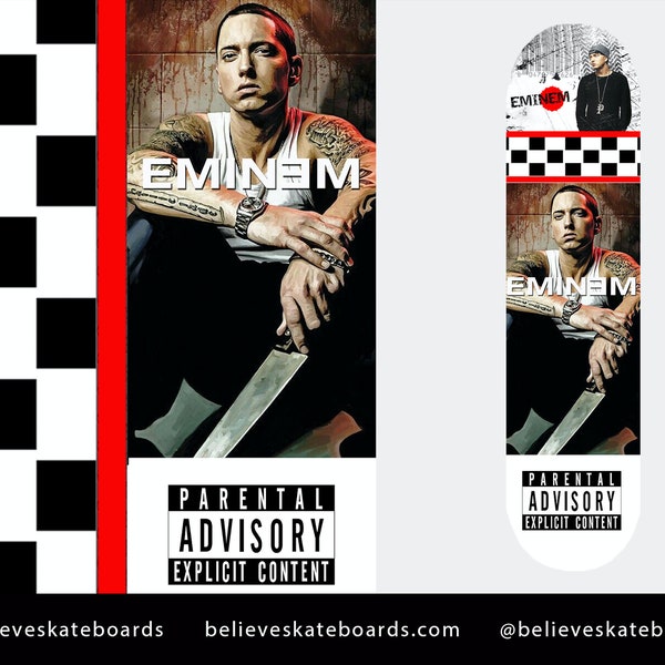Eminem Skateboard - Etsy