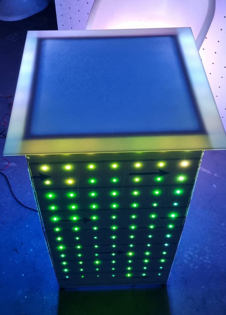 Led Programable Bar Table - Etsy