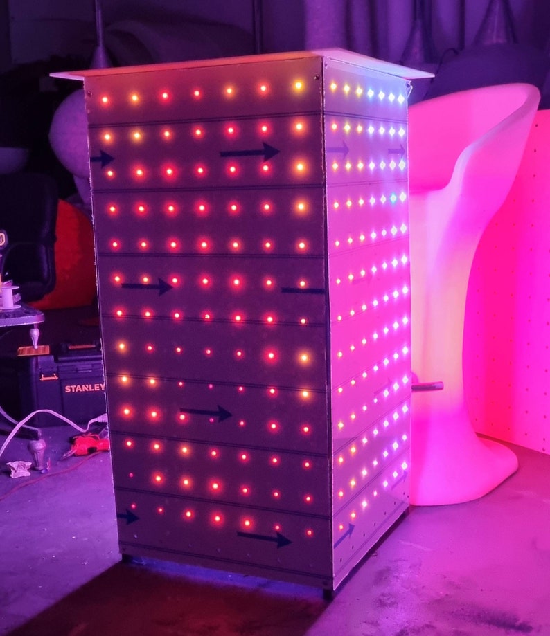 Led Programable Bar Table - Etsy