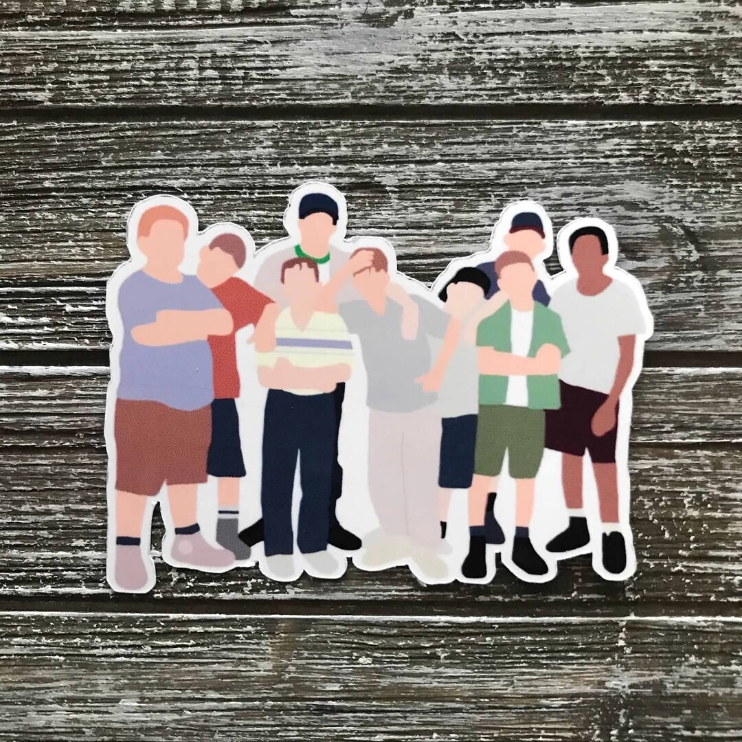 Waterproof Sticker- Sandlot / Laptop Stickers/ Water Bottle Stickers ...