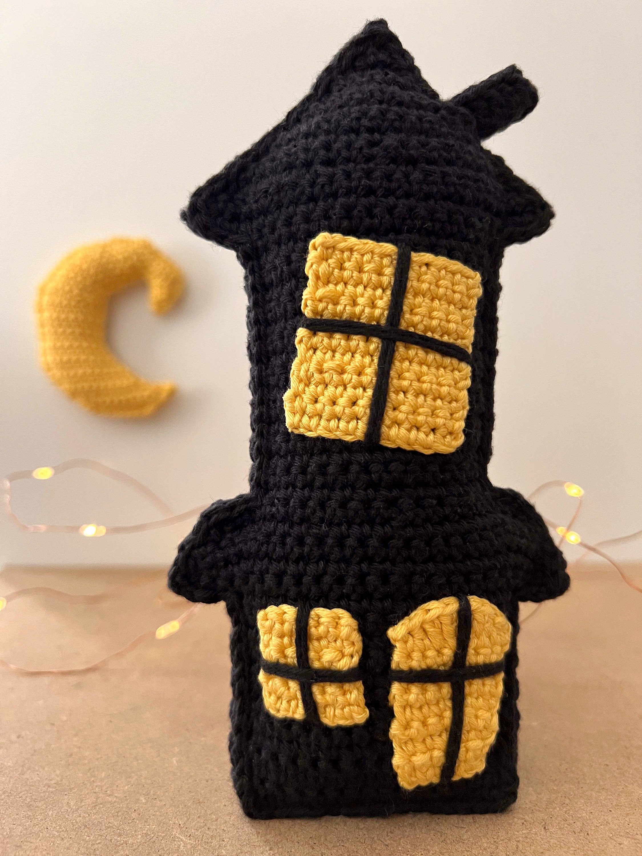 Haunted House Amigurumi Crochet Pattern Halloween Decor - Etsy