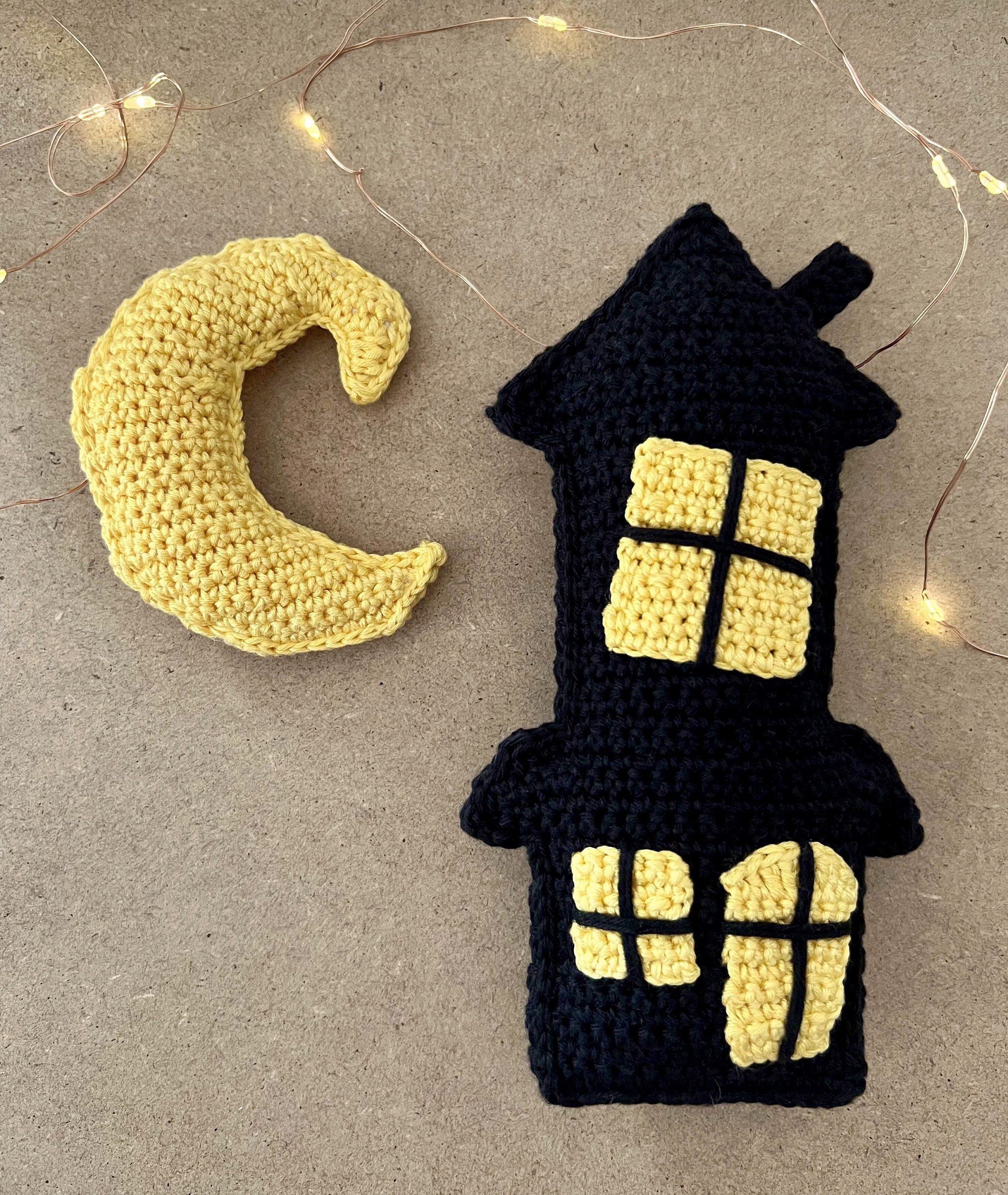 Haunted House Amigurumi Crochet Pattern Halloween Decor - Etsy
