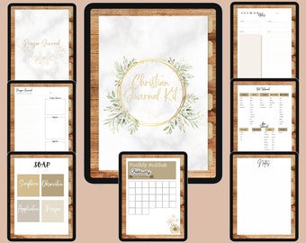 Digital Bible Planner, Bible Journal, Faith Devotional, Bible ...