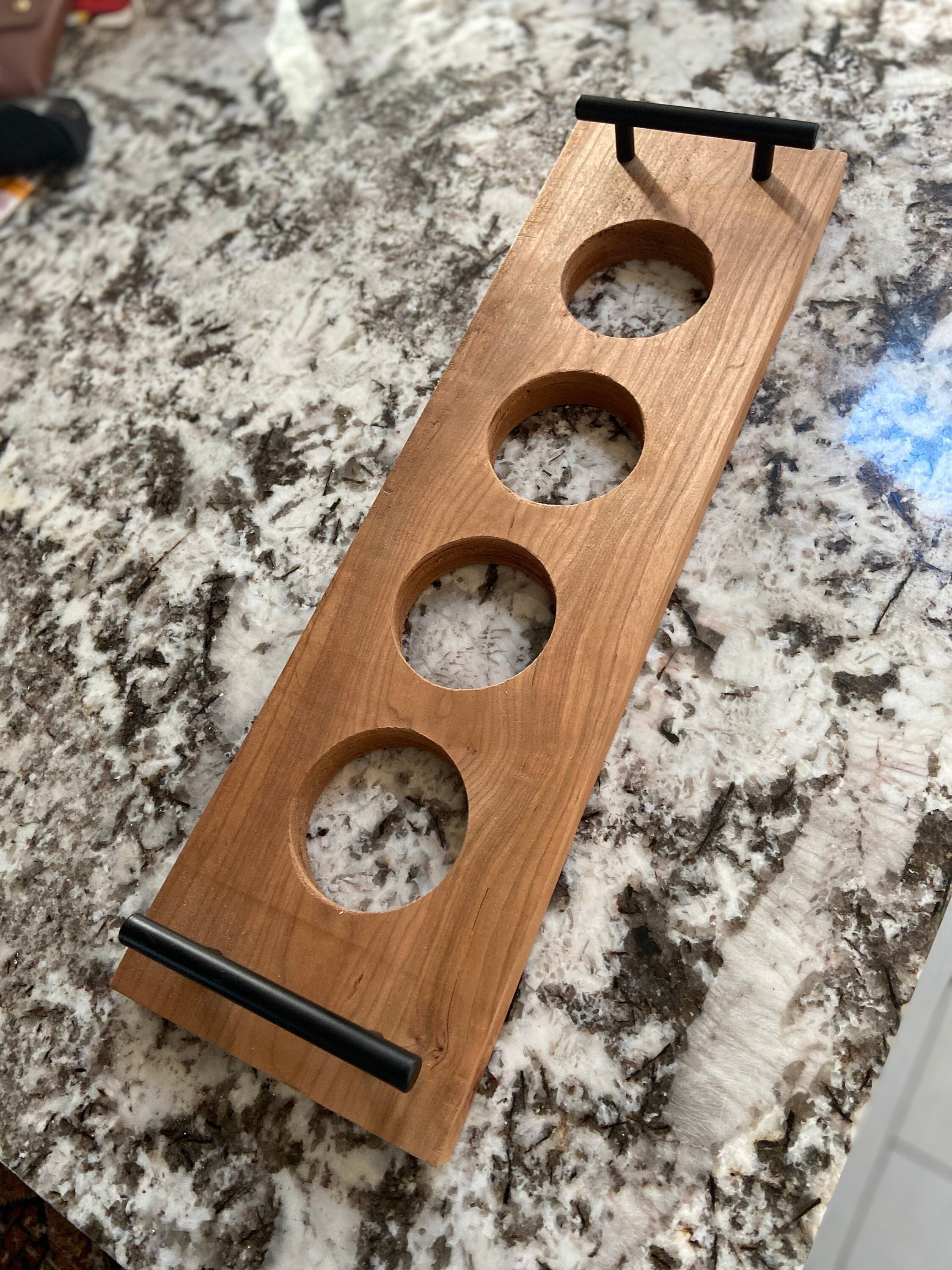 Wooden Beer Flight Tray - Etsy