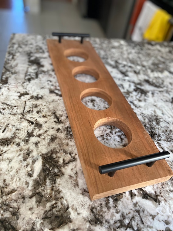 Wooden Beer Flight Tray - Etsy