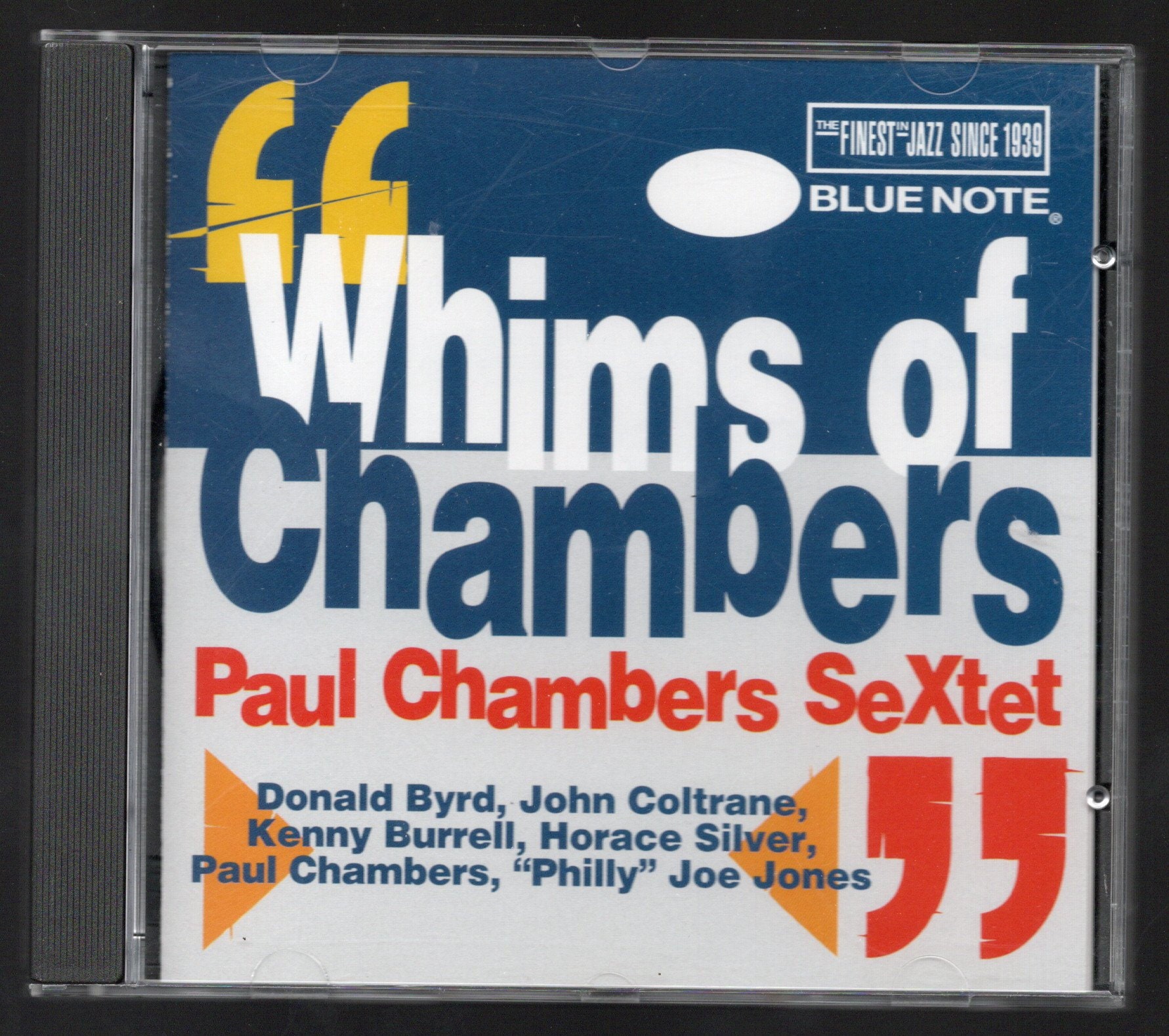 PAUL CHAMBERS SEXTET - Whims of Chambers - Blue Note 1996 - Compact Disc - Etsy
