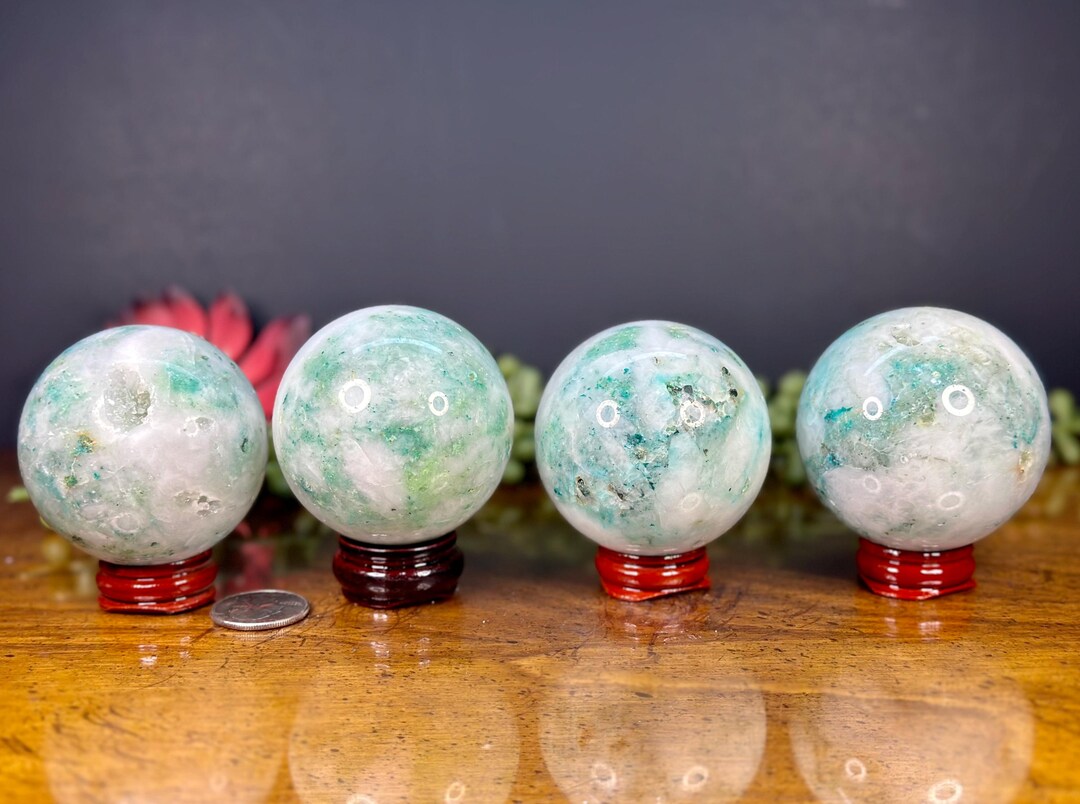 Druzy Phoenix Stone Natural Crystal Spheres | Phoenix Stone | Natural ...