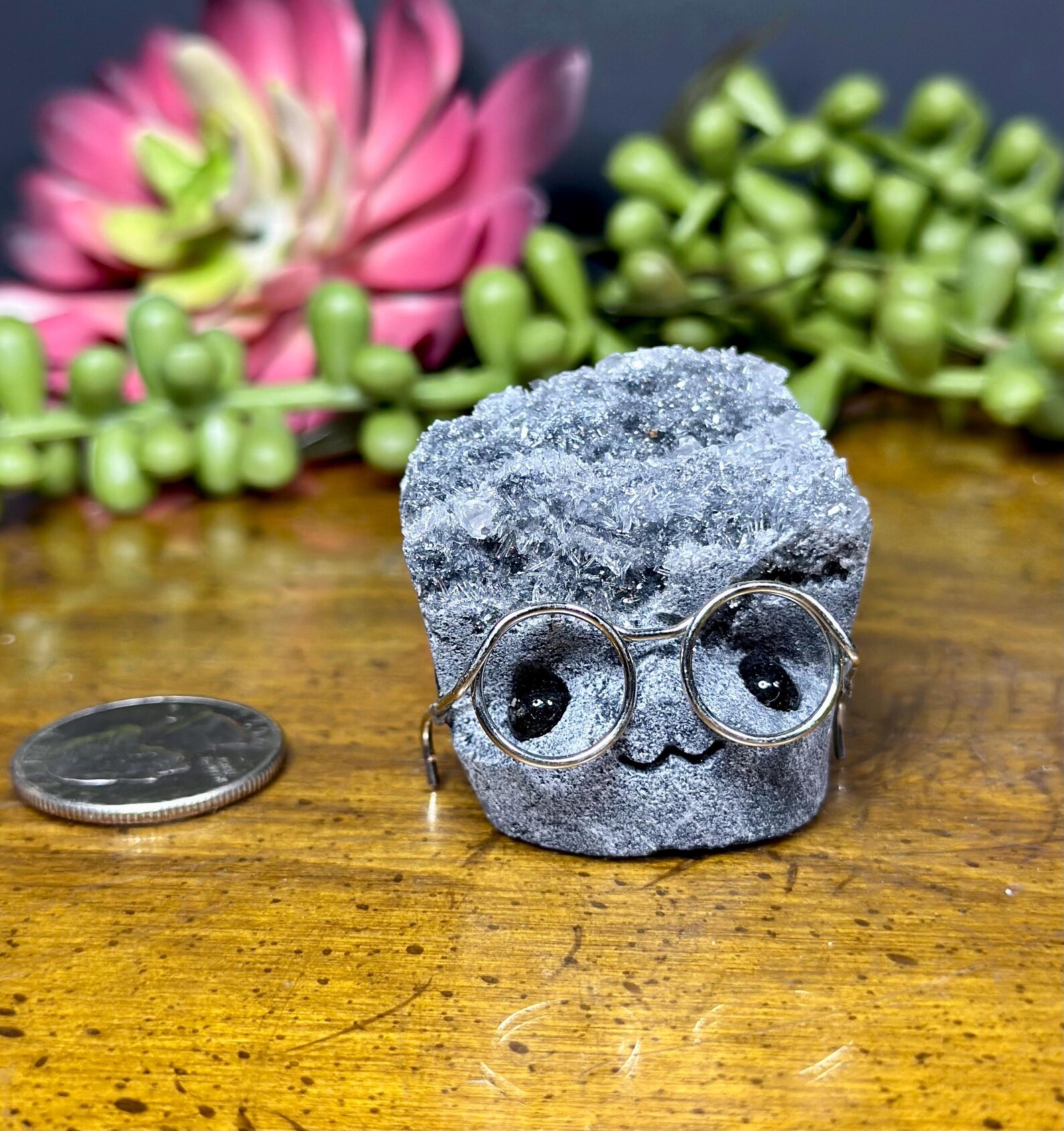 Natural Crystal Buddies | Crystal Groots | Natural Crystals | Pet Rocks ...