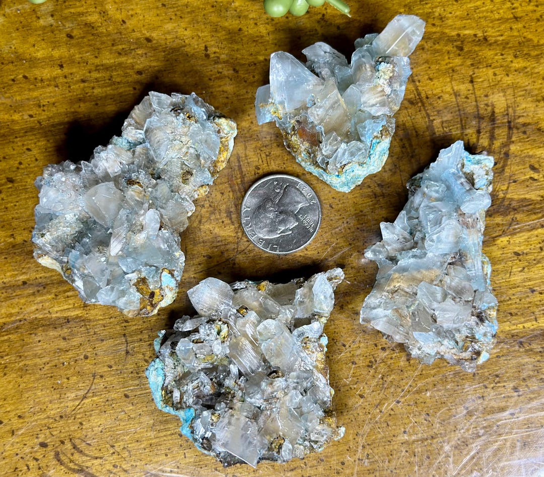 Limonite + Gibbsite + Gypsum Natural Crystal Specimens | Crystal ...
