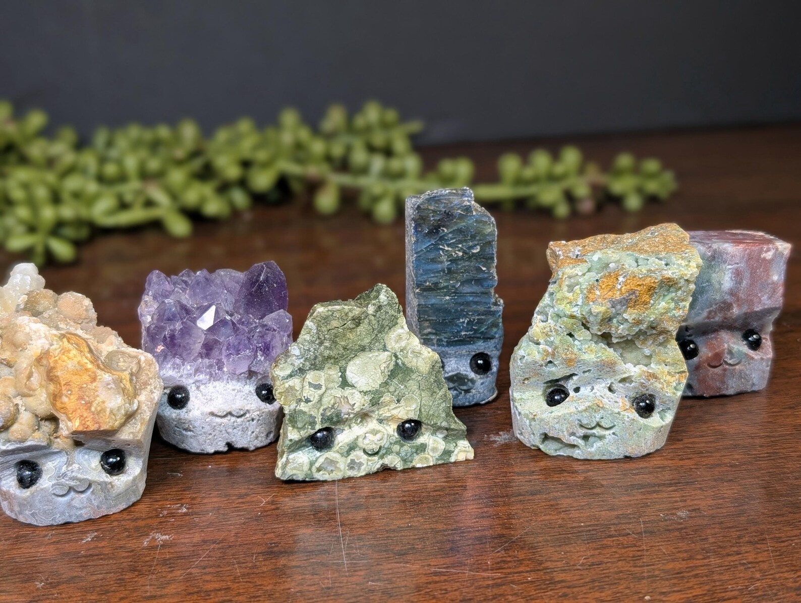 Natural Crystal Buddies | Crystal Groots | Natural Crystals | Pet Rocks ...