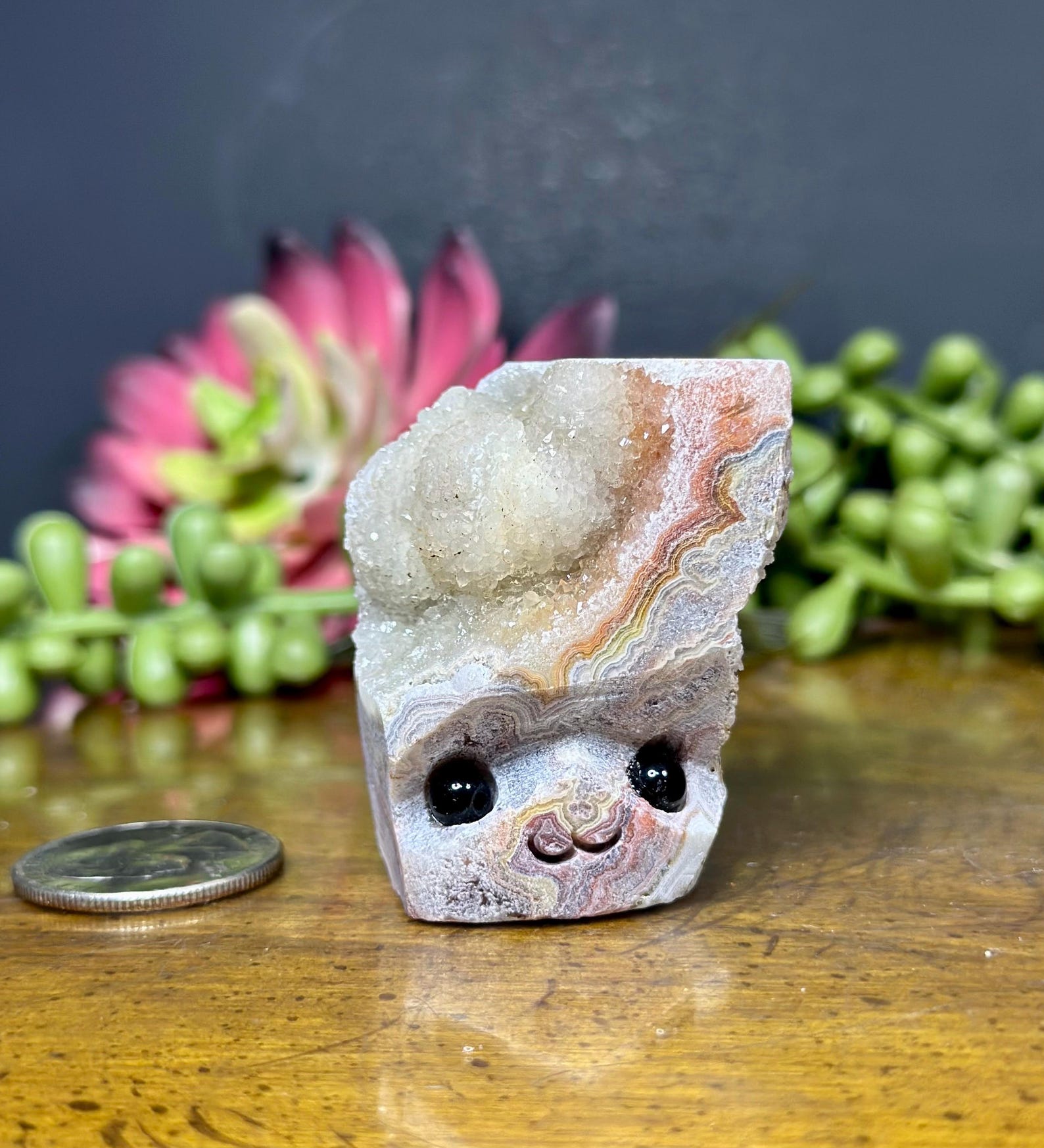 Natural Crystal Buddies | Crystal Groots | Natural Crystals | Pet Rocks ...