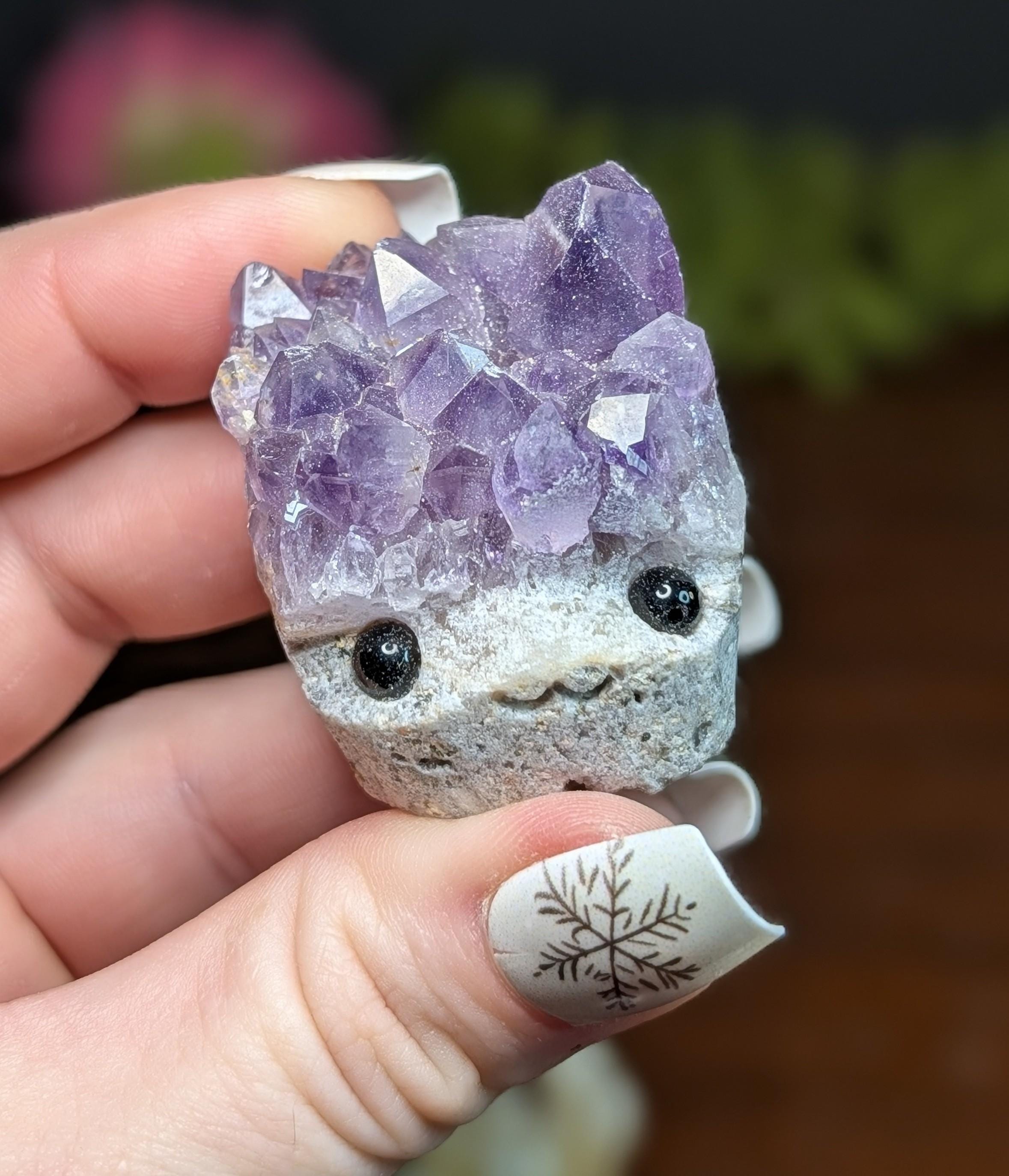 Natural Crystal Buddies | Crystal Groots | Natural Crystals | Pet Rocks ...