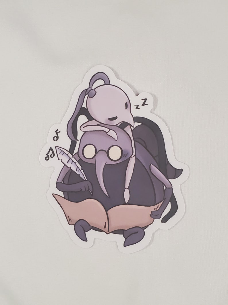 Hollow Knight Cornifer and Iselda Sticker - Etsy