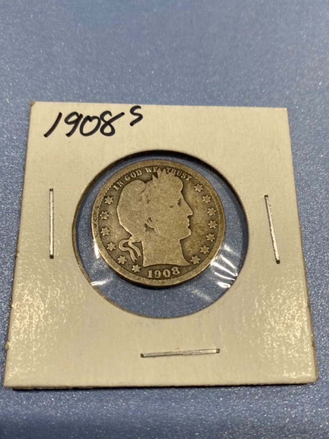 1908-S Barber Quarter - Etsy