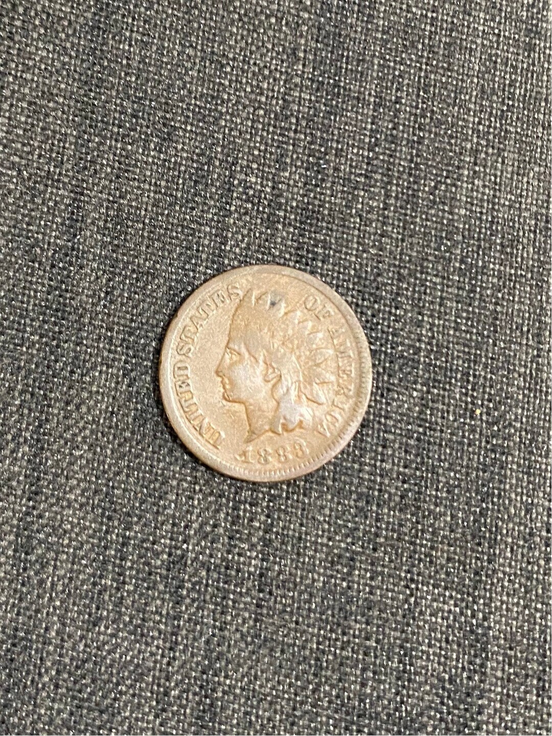 1883 Indian Head Cent - Etsy