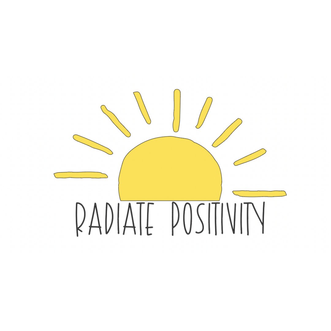 SVG PNG "radiate Positivity" Sun Digital Download - Etsy