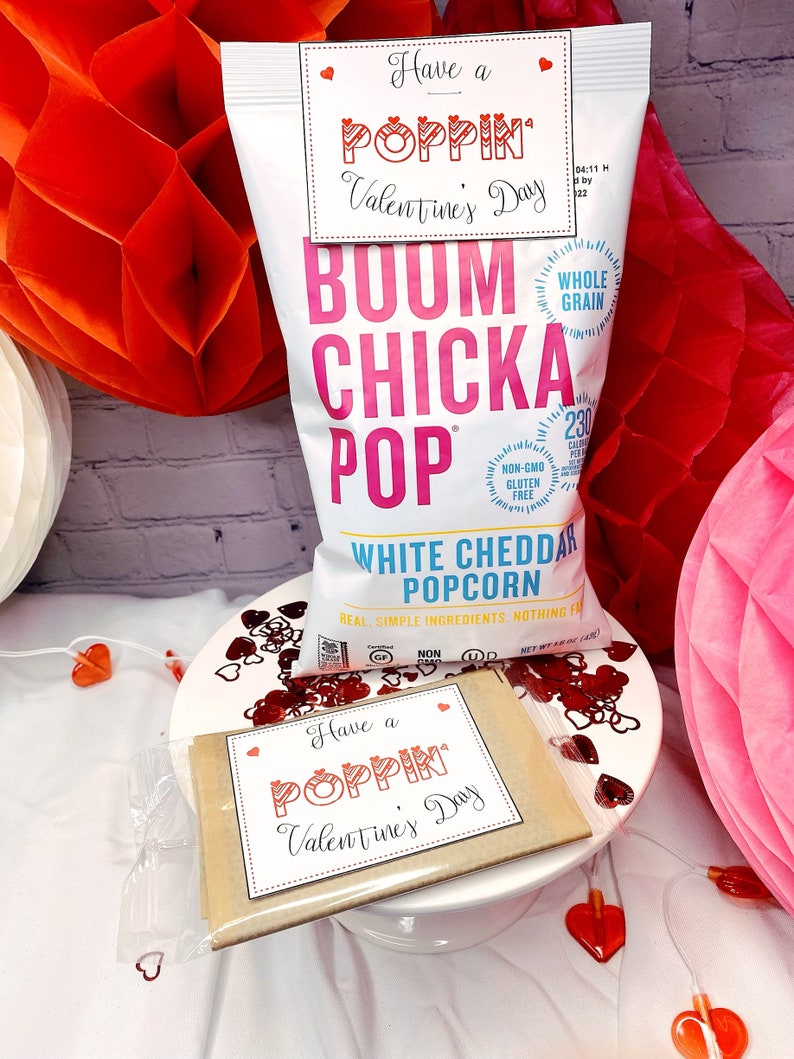 Have A Poppin' Valentine's Day Printable/ Non-food Treat / Valentine ...