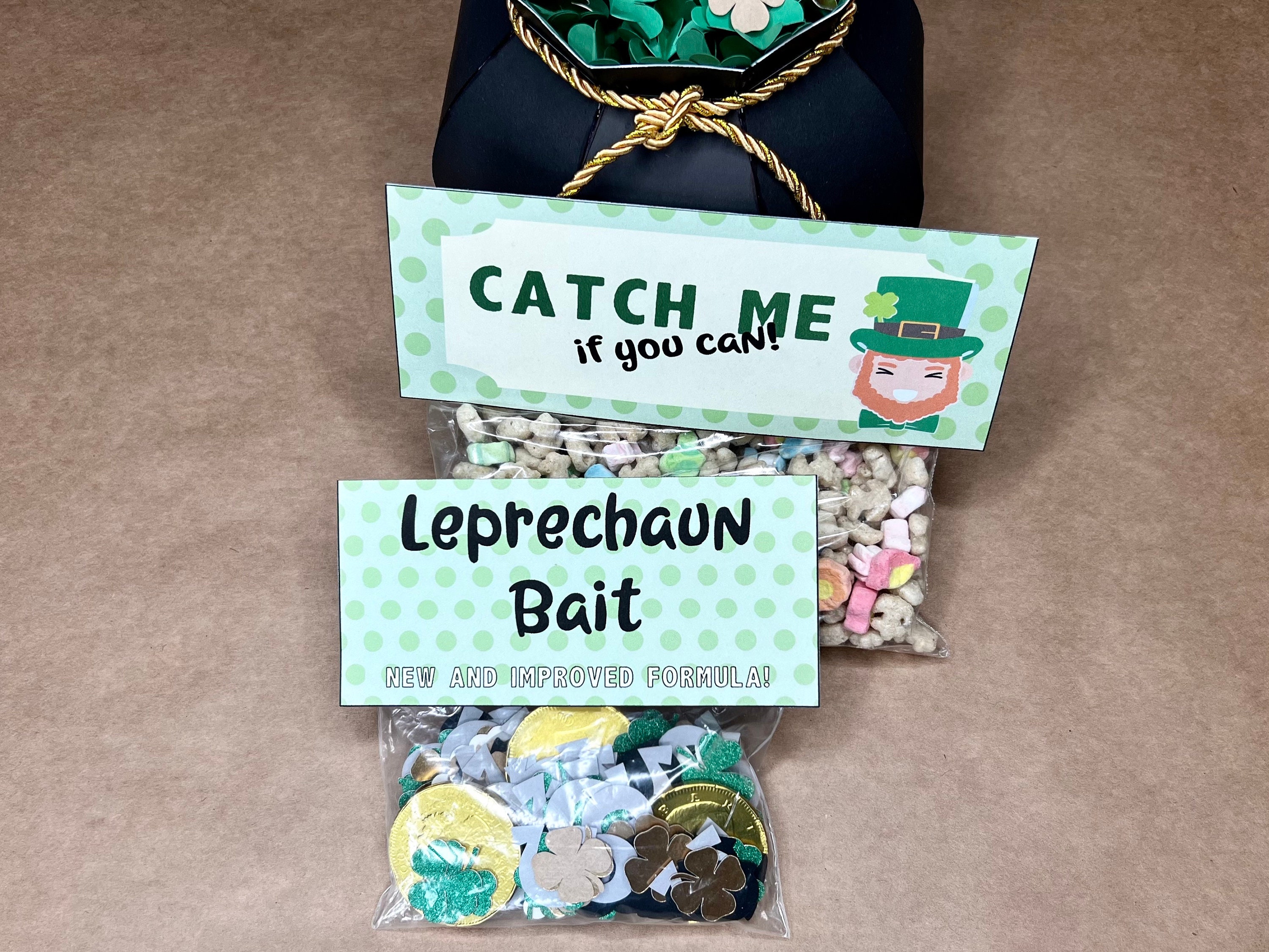 INSTANT DOWNLOAD St. Patrick's Day Leprechaun Bait Treat Bag Topper ...
