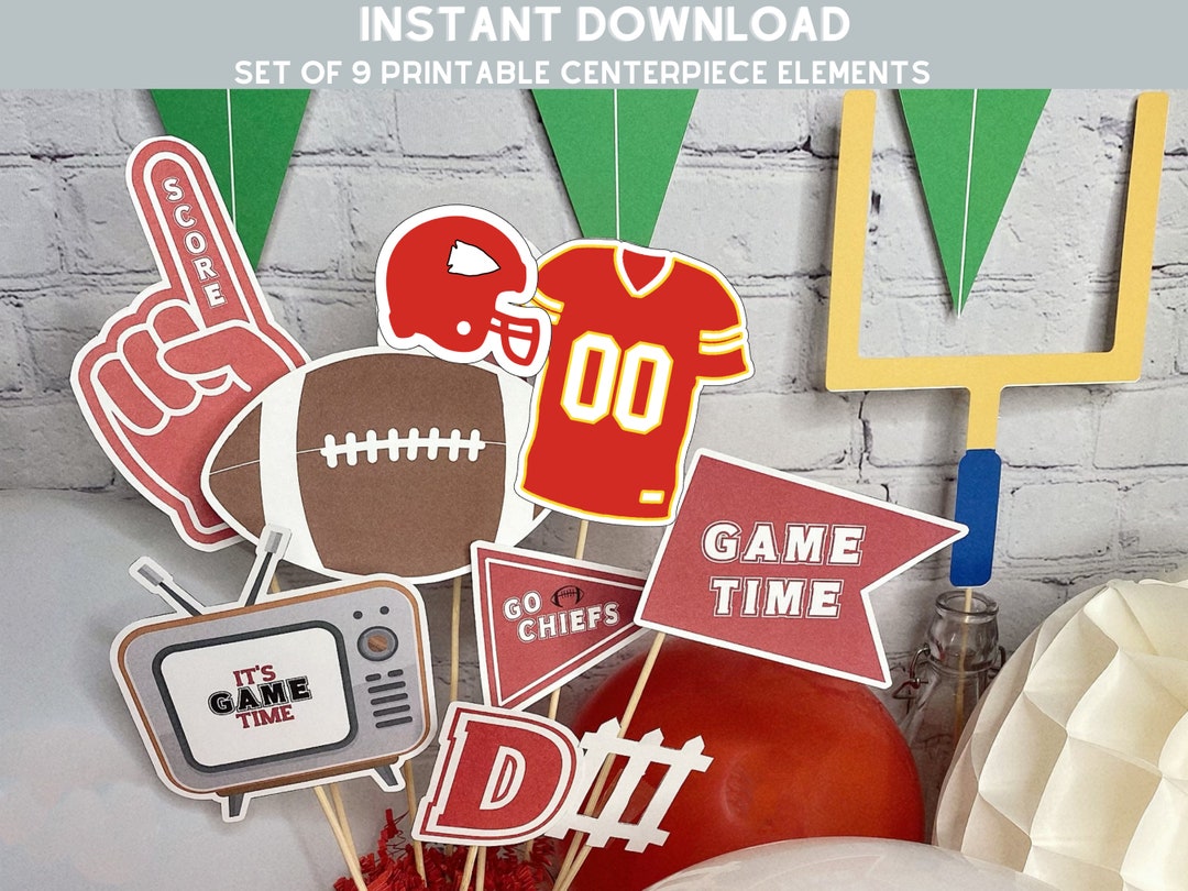 INSTANT DOWNLOAD Kansas City Chiefs Super Bowl Party / Playoffs ...