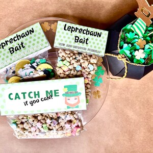 INSTANT DOWNLOAD St. Patrick's Day Leprechaun Bait Treat Bag Topper ...