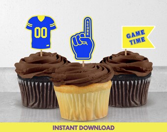Rams Cupcake Toppers - Etsy