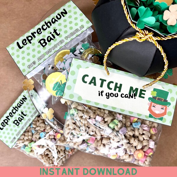 Leprechaun Bait Tag - Etsy