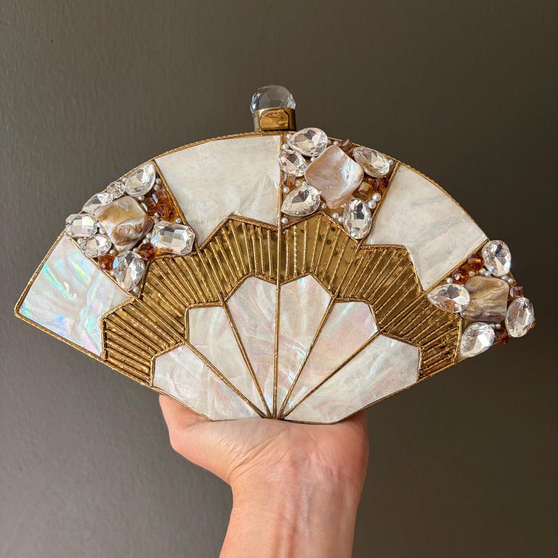 Crystal Shaped Clutch - Etsy