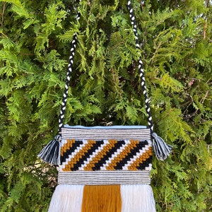 Handwoven Dari Cotton Bag - Boho Sling Bag for a Ethnic Style - Stylish ...