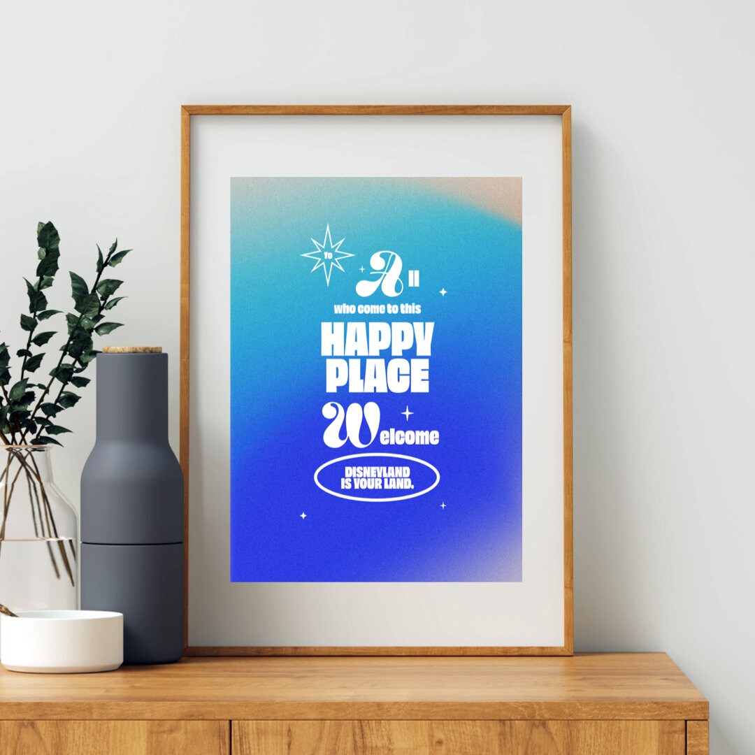 Welcome Poster 12”x18” - Etsy