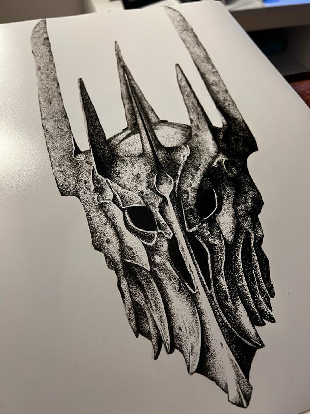 Sauron Print - Etsy