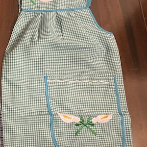 Mexican Apron. Traditional Apron. Mandil. Embroidered Apron. - Etsy