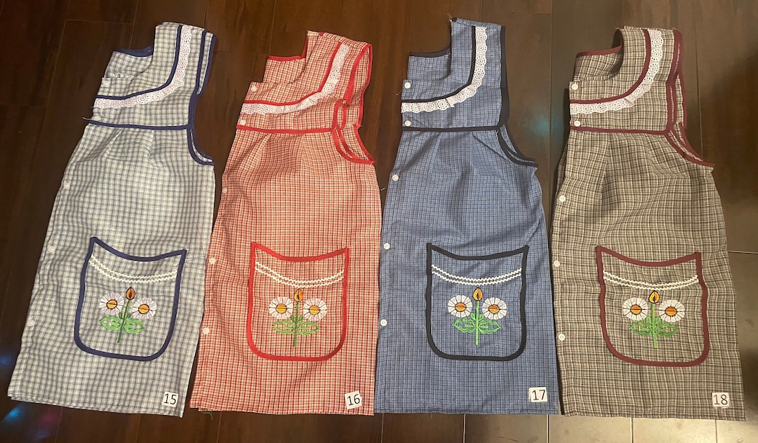 Mexican Apron. Traditional Apron. Mandil. Embroidered Apron. - Etsy