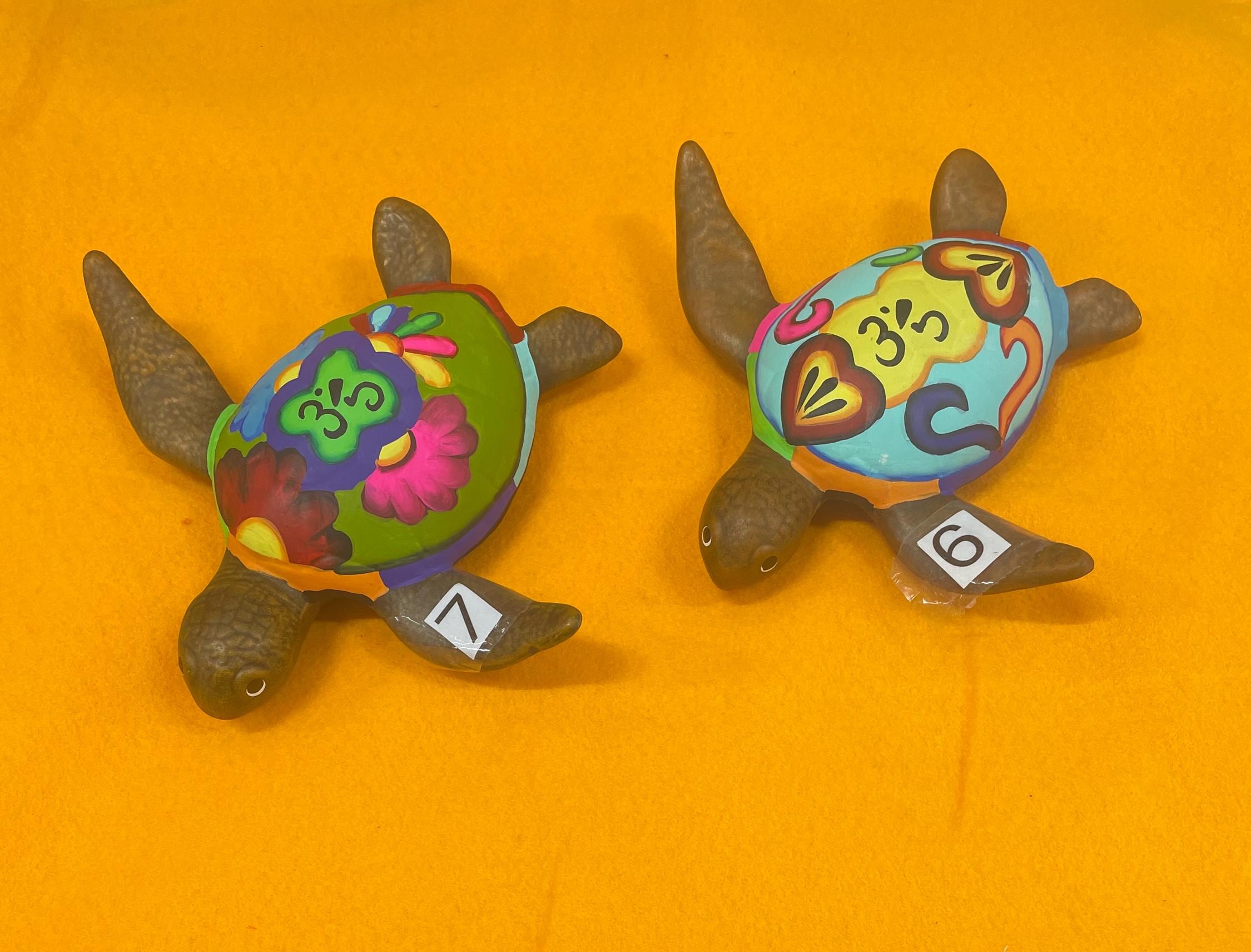 Mexican Ceramics. Hand Painted Turtles. Handcrafted. - Etsy