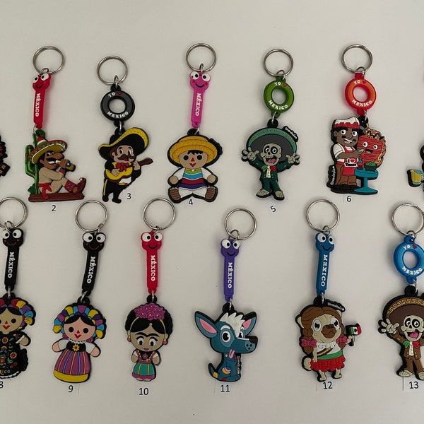Mexican Keychain - Etsy