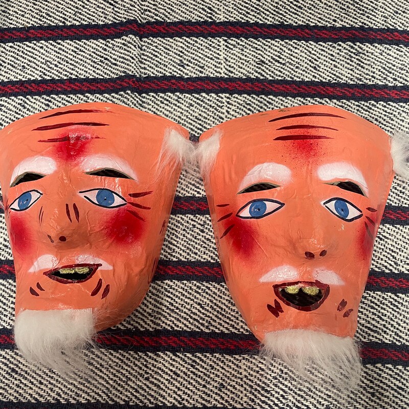 Old Man Mask - Etsy