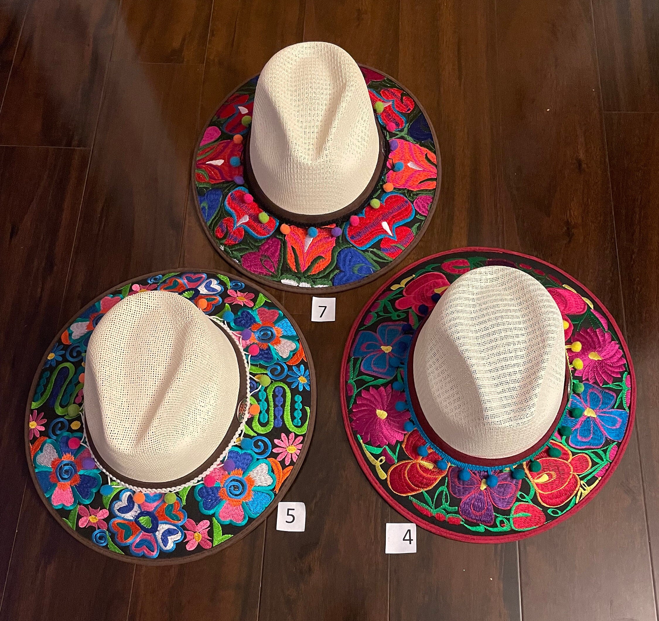 Oaxaca Embroidered Hat - Etsy