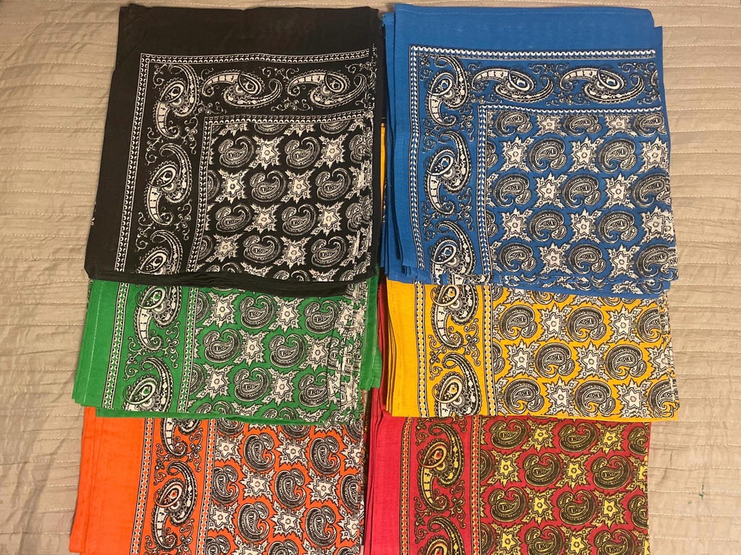 PALEACATES. Mexican Bandanas. 1 Dozen of BANDANAS. - Etsy