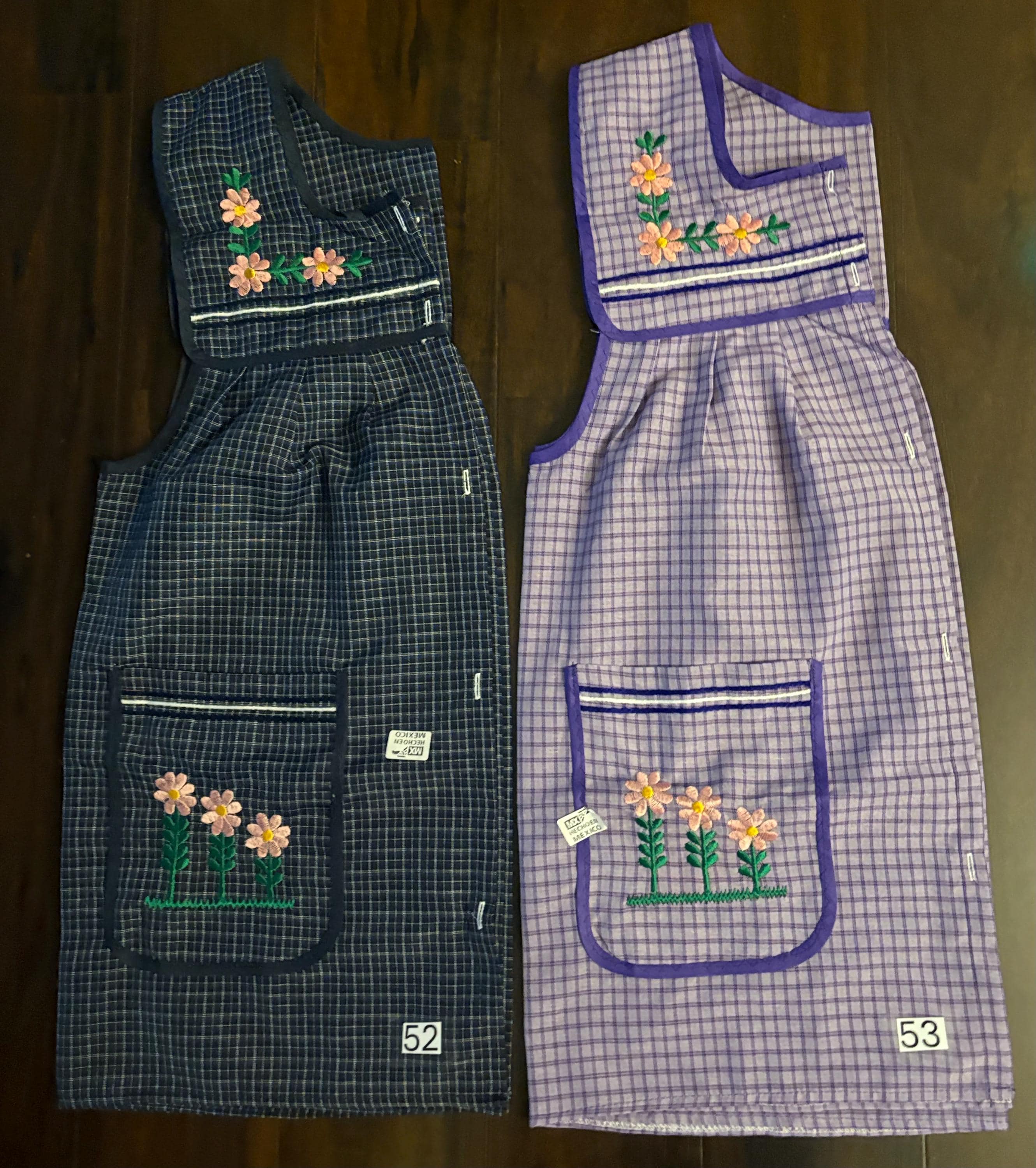 Mexican Apron. Traditional Mandil. Embroidered Apron. Size S and M - Etsy