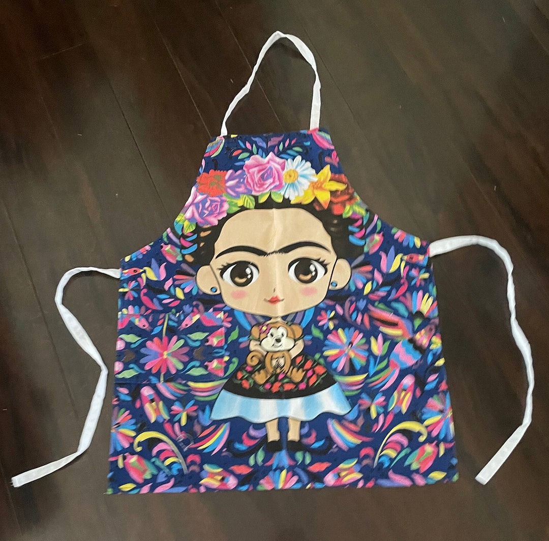 Mexican Apron. Frida Apron. Traditional Apron.. Mandil. - Etsy