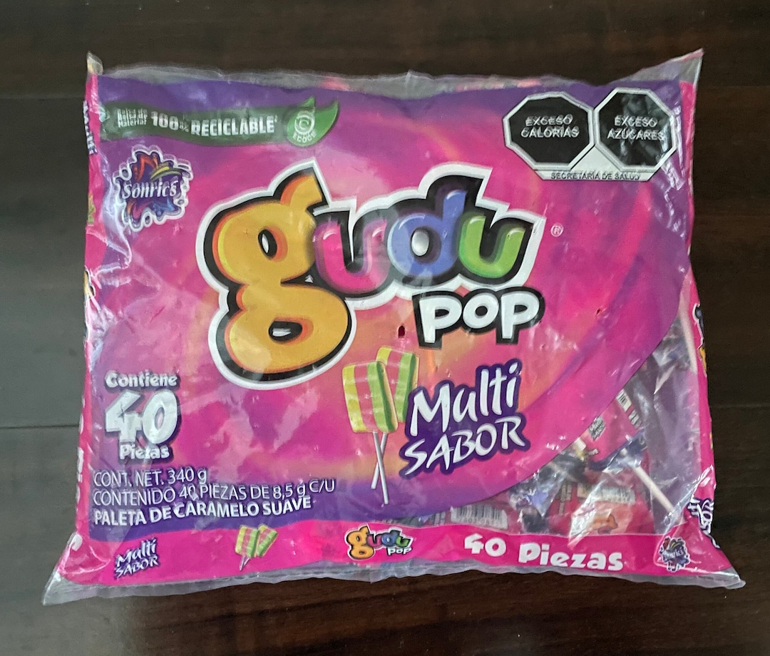 Gudu Pop. Mexican Candy. Tafi Pallets of Various Flavors - Etsy
