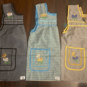 Mexican Apron. Traditional Apron. Mandil. Embroidered Apron. One Size S ...