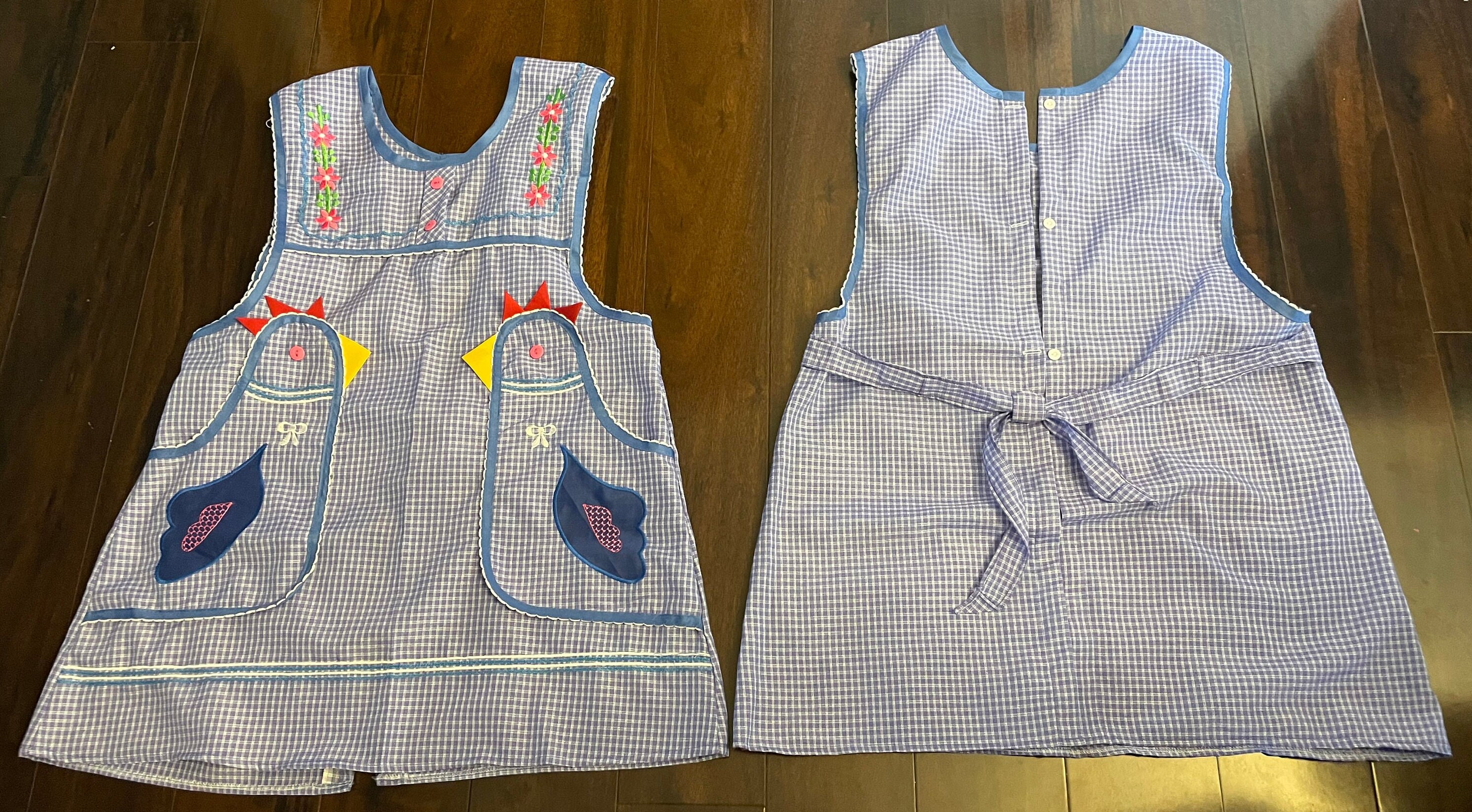 Mexican Apron. Traditional Apron. Mandil Bordado. Embroidered - Etsy