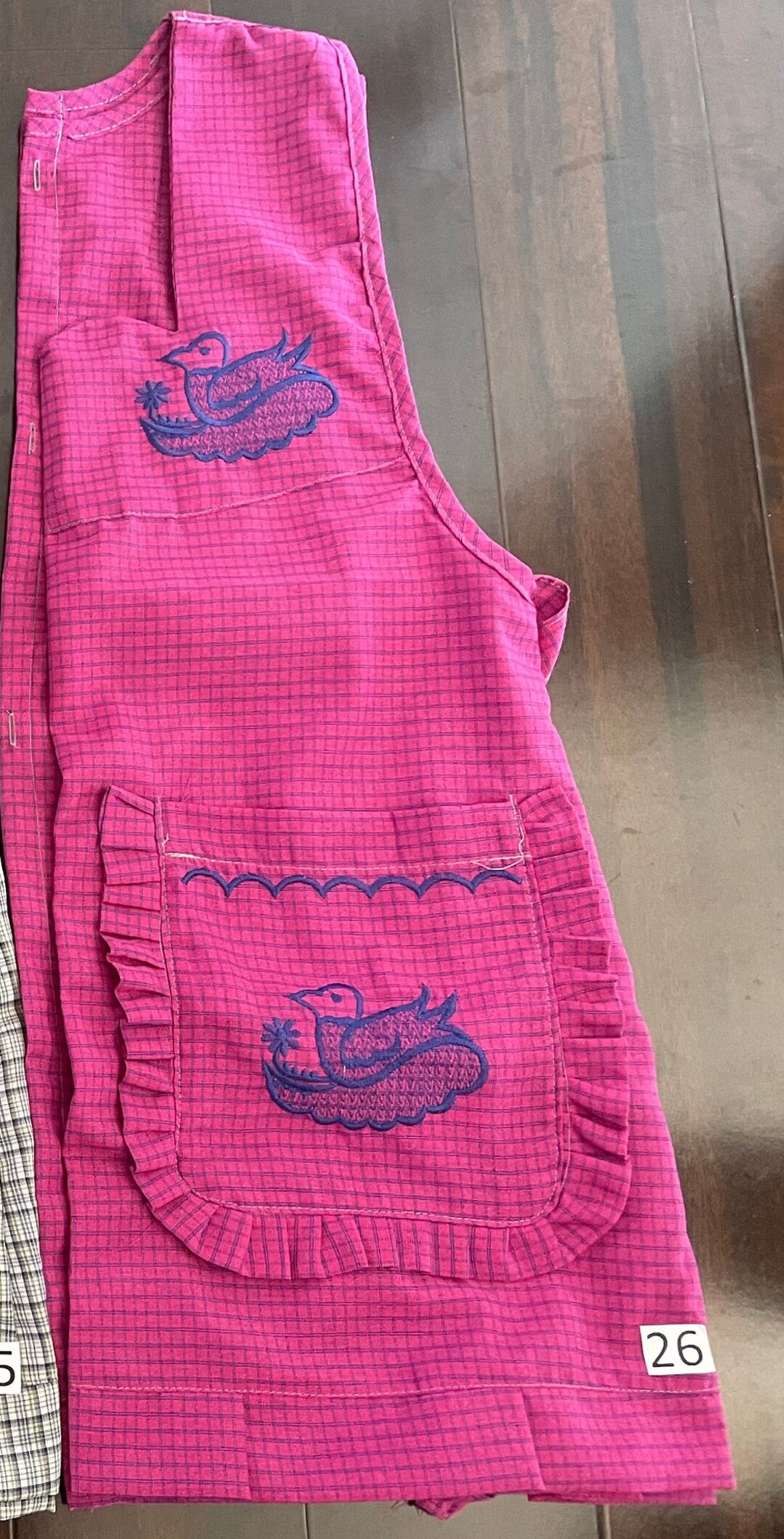 Mexican Apron. Traditional Apron.. Mandil. Embroidered Apron. Size L or ...