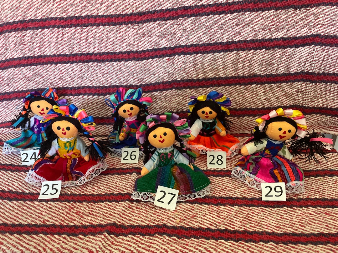 Mini Lele Doll. Mexican Traditional Lele. Authentic Lele Doll Rag. - Etsy