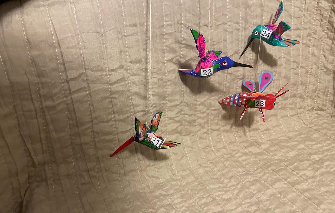 Mini Alebrijes. Alebrijes Oaxaca. Alebrijes With Traditional Designs ...