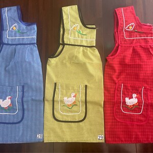 Mexican Apron. Traditional Apron. Mandil. Embroidered Apron. Casaca ...