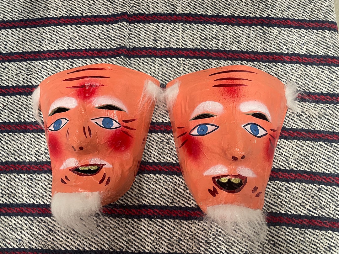 Mask of the Old Men, Old Women of Michoacan. Michoacan Craft. Mexican ...