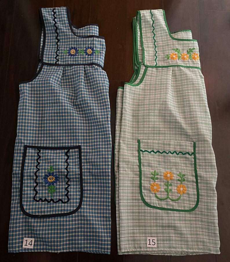 Mexican Apron. Traditional Apron. Mandil. Flower Embroidery. - Etsy